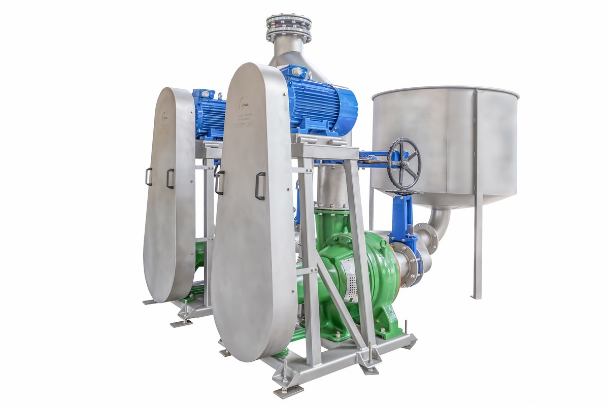 FEATHER CONVEYOR PUMP - Szlachet-Stal - maszyny i urządzenia do uboju ...